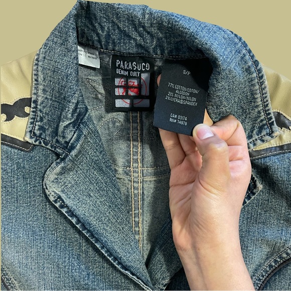 Parasuco | Jackets & Coats | Vintage Rare Parasuco Denim Cult Jean ...